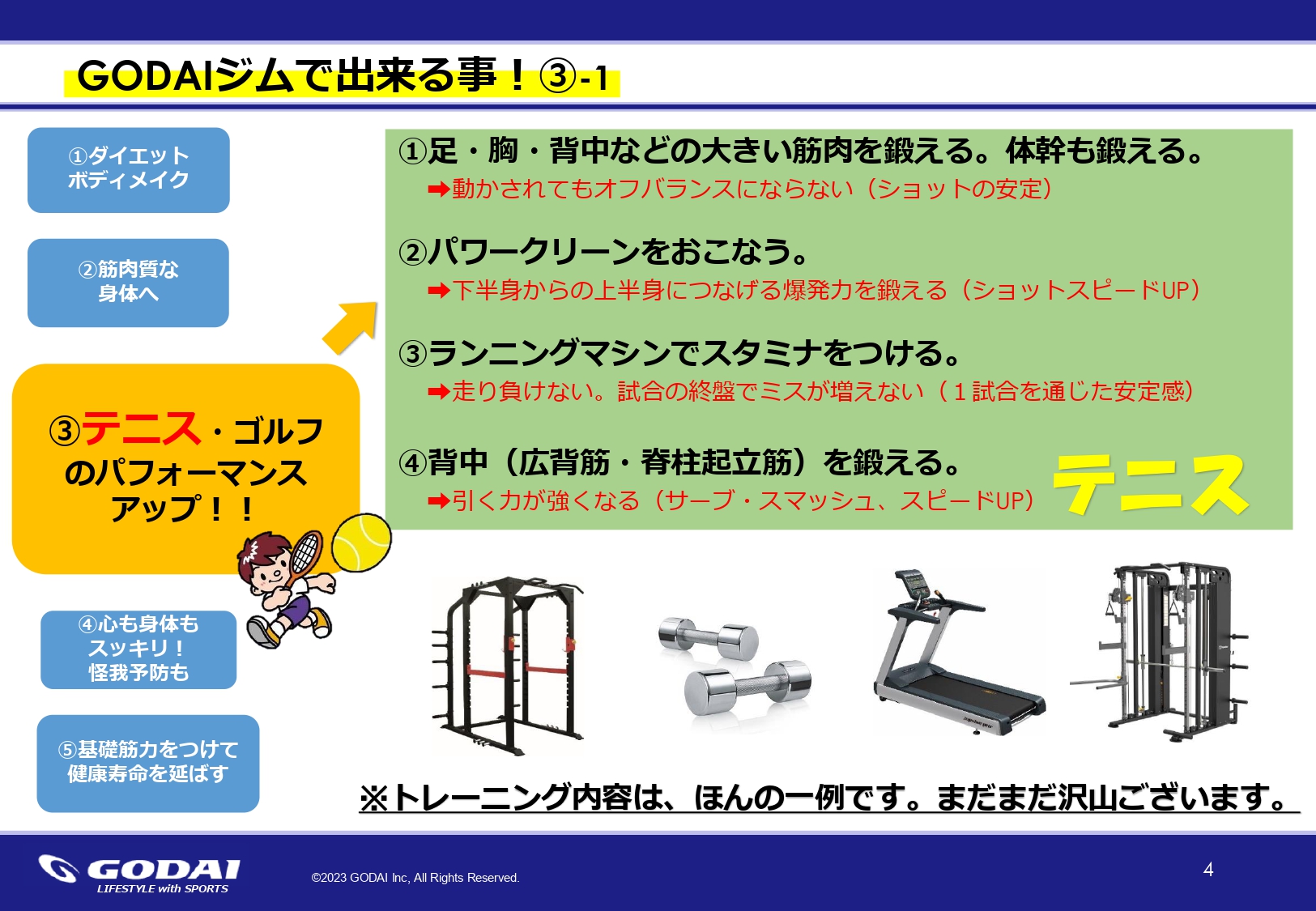 ★GODAI亀戸4階ジムご案内★｜ゴールデンキッズ｜江東区亀戸のテニス・ゴルフスクールならGODAI亀戸